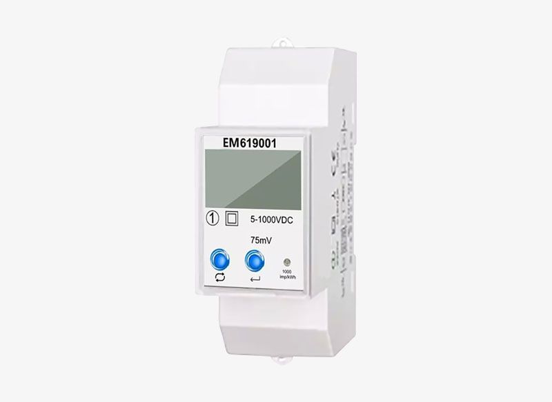 200A 1000VDC Bidirectional Measurement EV Charger DC Energy Meter with ...